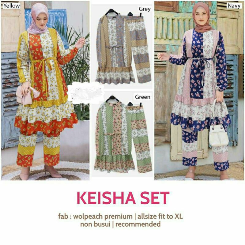 Jual Keisha Set | Shopee Indonesia