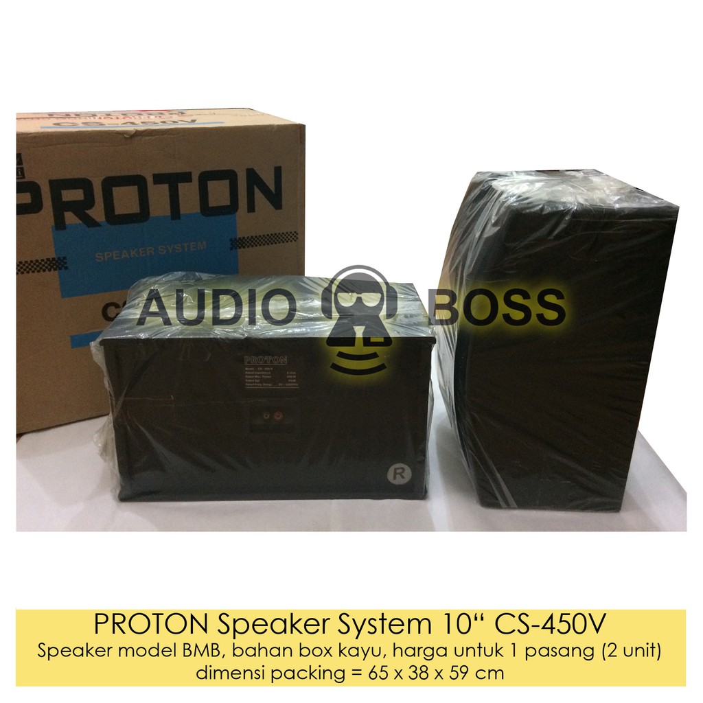 Jual PROTON Speaker System Sistem Karaoke 10” 10 inch Proton CS-450V ...
