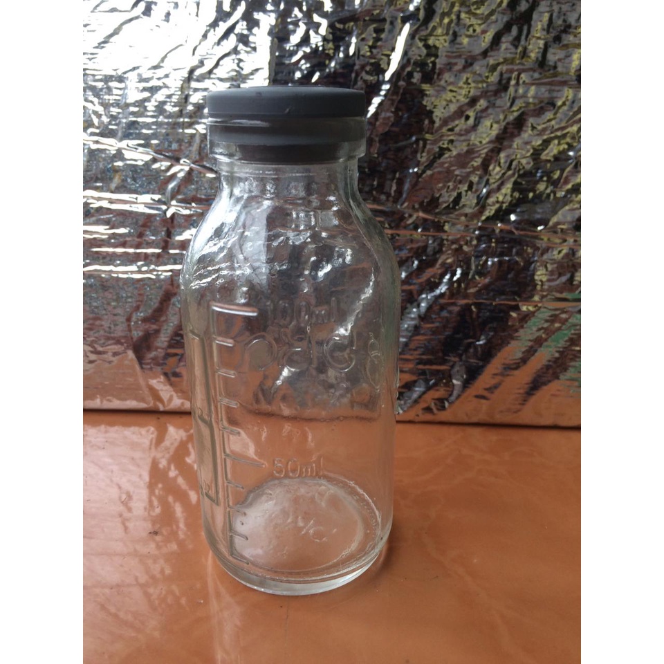 Jual Botol takar / Botol ukur / Botol kaca 100ml | Shopee Indonesia