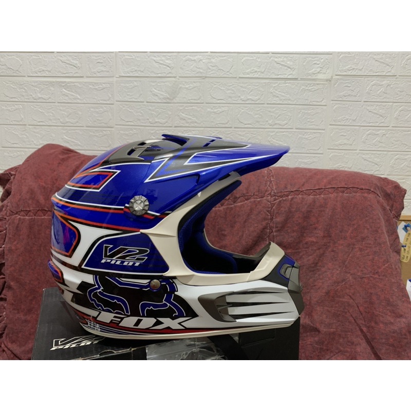 Jual Helm Motocross FOX ORIGINAL , V2 helm motor trail wr155 husqvarna ...
