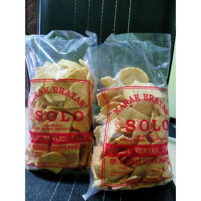 Jual READY Karak Bratan Solo (Kerupuk Nasi) | Shopee Indonesia