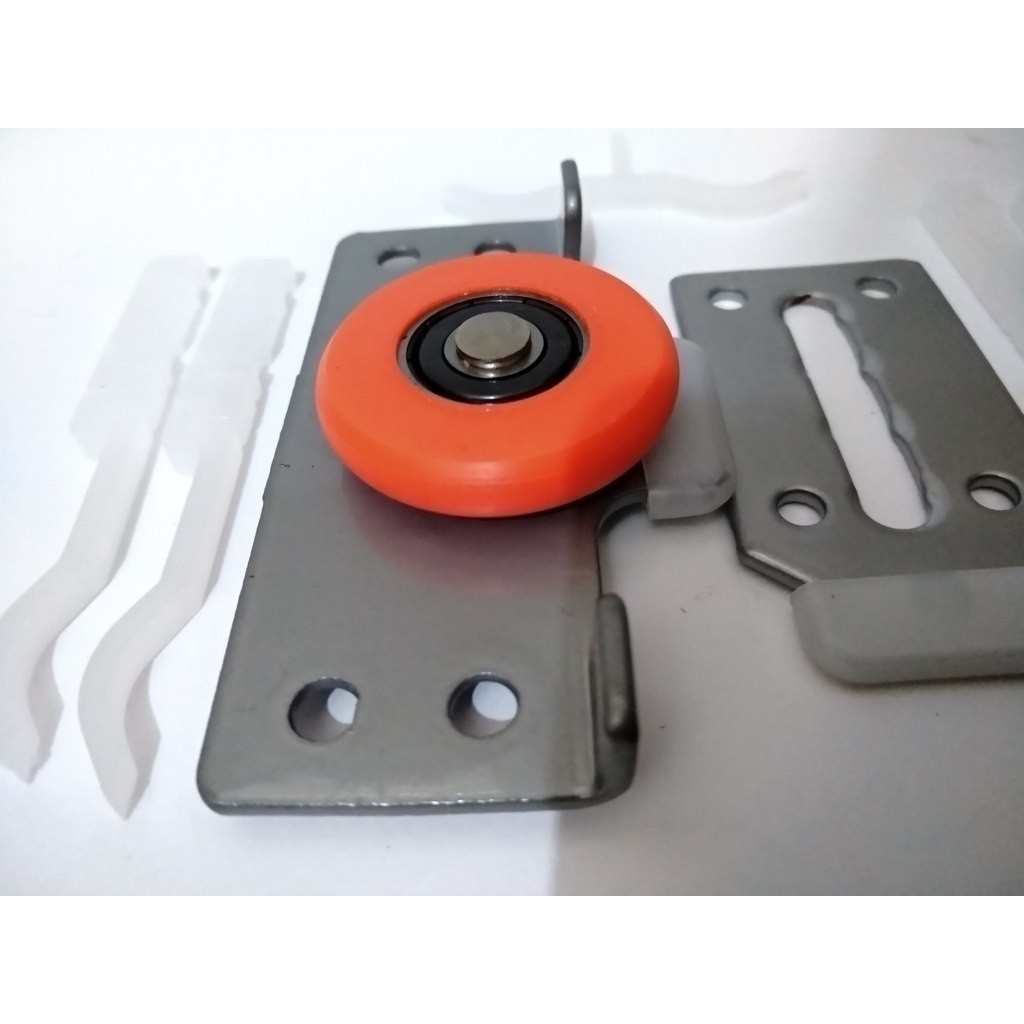 Jual RODA SLIDING PINTU LEMARI GESER ORANGE SLIDE RAK CABINET TWIN ...