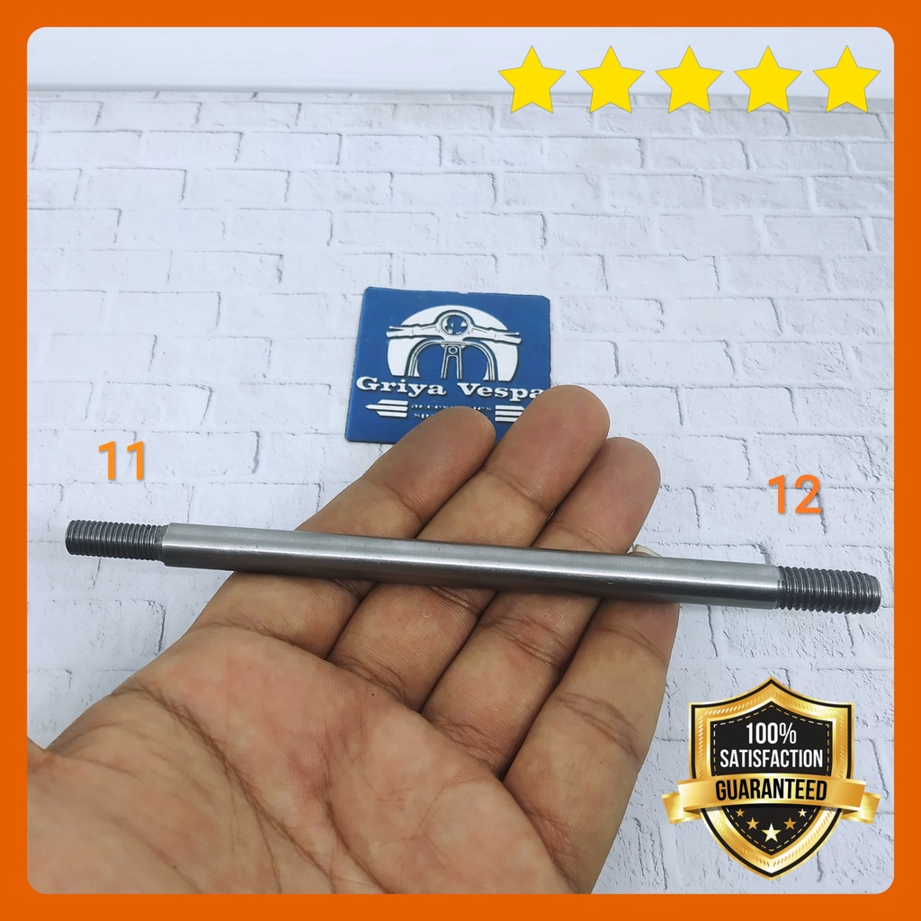 Jual Baut Mesin Tanam Boring Bureng Vespa 11 12 | Shopee Indonesia