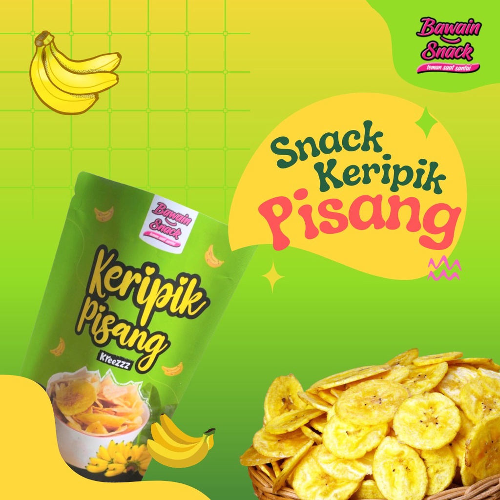 Jual Snack Keripik Pisang Krezz | Shopee Indonesia