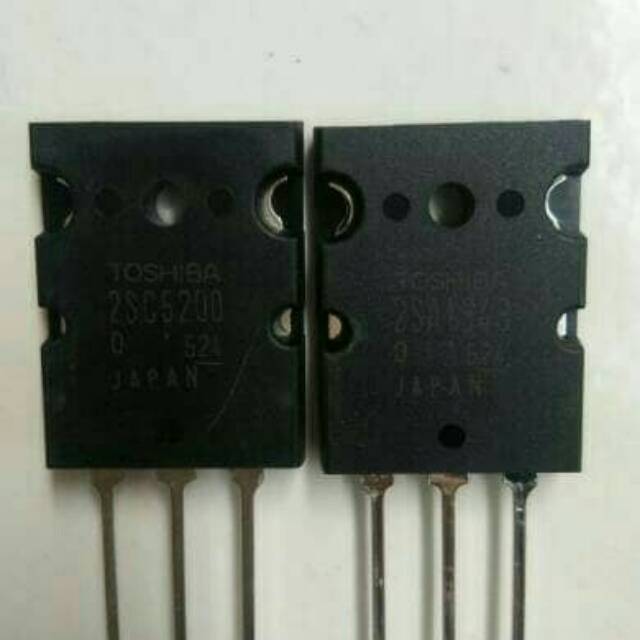 Jual Transistor Toshiba ORIGINAL JAPAN 2SC5200 + 2SA1943 | Shopee Indonesia