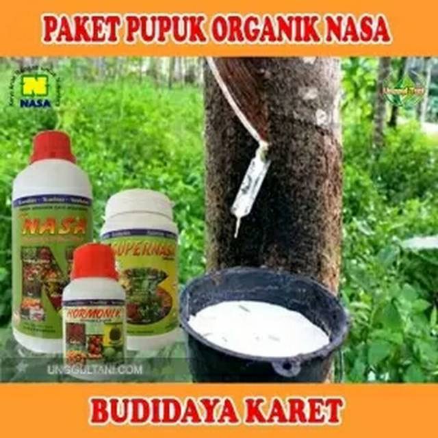 Jual Paket Pertanian Pupuk Karet Poc Nasa, Hormonik, Supernasa | Pupuk ...
