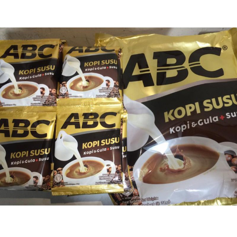 Jual Kopi ABC Susu 10 x 31gr | Shopee Indonesia