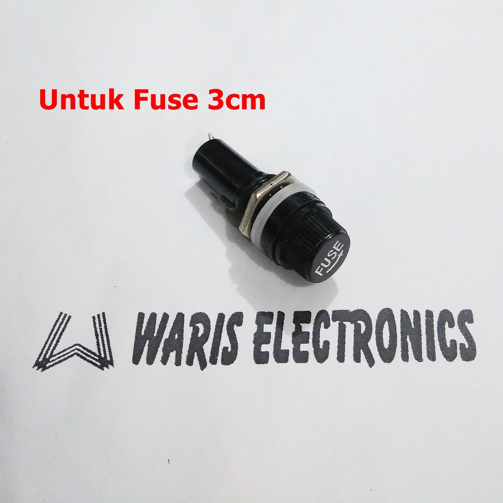 Jual Rumah sekering sekring fuse box fuse holder tabung 3cm | Shopee ...