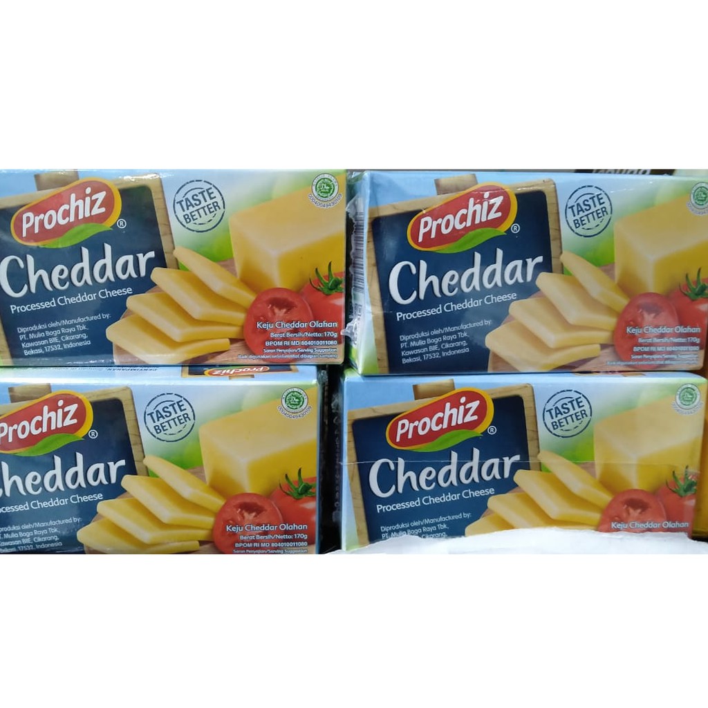 Jual Prochiz keju cheddar 170 g | Shopee Indonesia