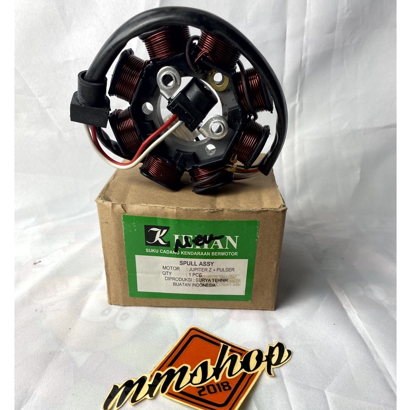 Jual Spul stator spool assy komplit assy plus pulser fulser jupiter z 8 pole | Shopee Indonesia