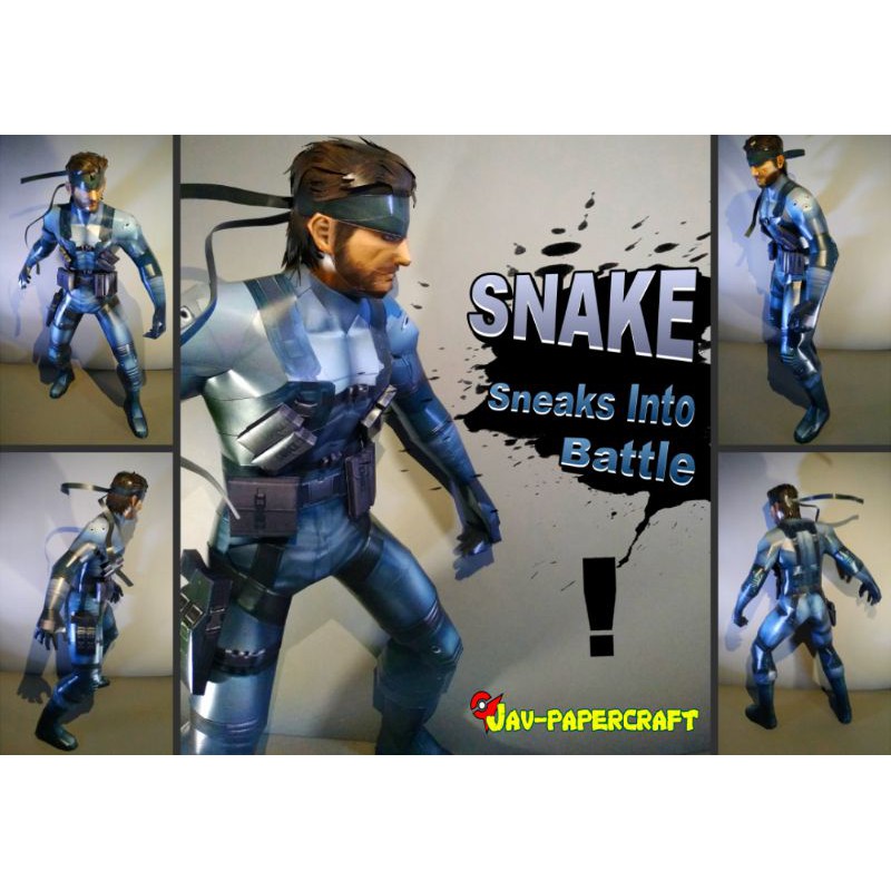 Jual Metal Gear Solid Snake Papercraft | Shopee Indonesia