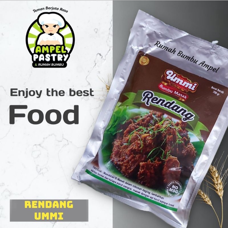 Jual Bumbu Rendang Daging UMMI "NO MSG" | Shopee Indonesia