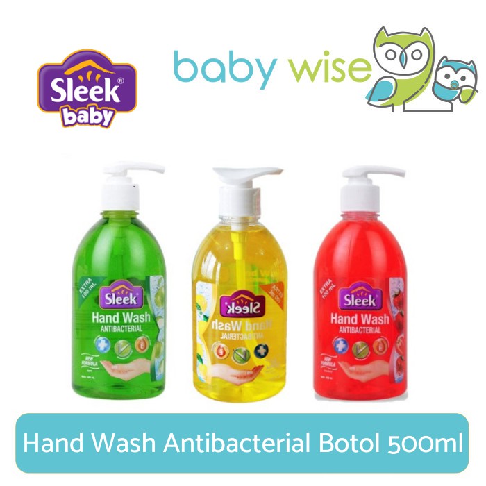 Jual Sleek Hand Wash Antibacterial Botol 500ml | Shopee Indonesia
