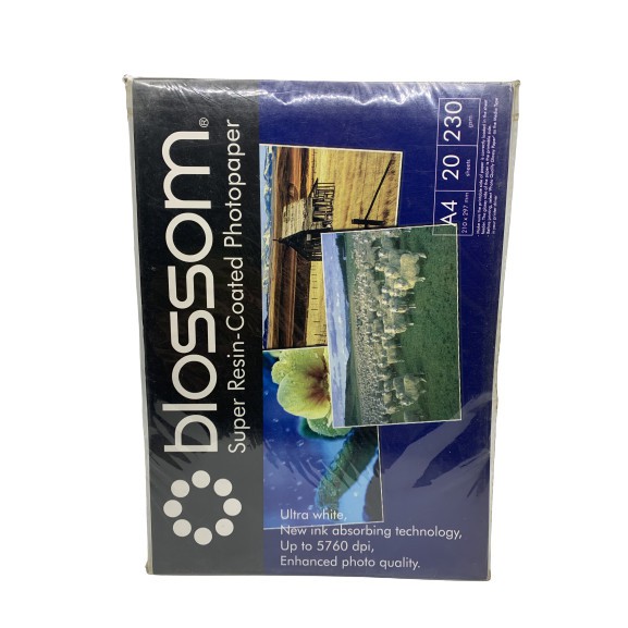 Jual KERTAS FOTO MURAH RUMAH KANTOR BLOSSOM SUPER RESIN A4 20 SHEETS ...