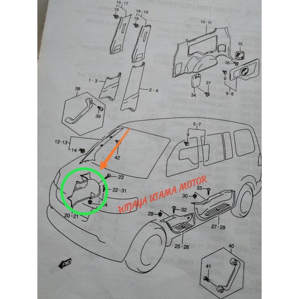 Jual Cover apron wheel house depan Suzuki apv/apv arena | Shopee Indonesia