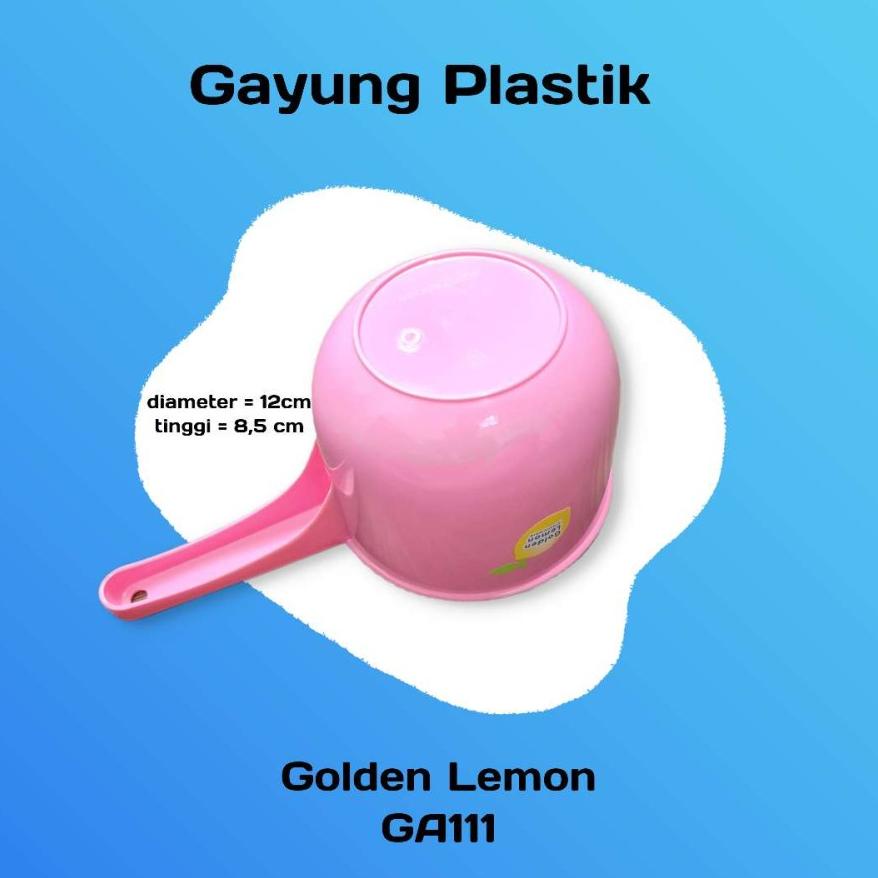 Jual KEKINIAN!!! Gayung plastik mandi water dipper alat mandi Golden ...