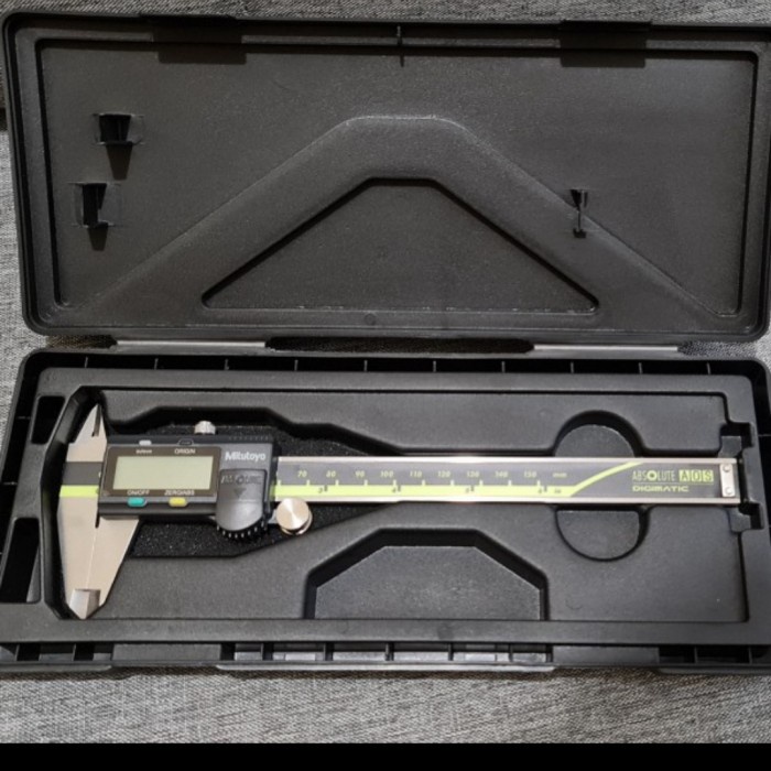 Jual vernier caliper mitutoyo sigmat digital 6" - sigmat mitutoyo 150mm dtp | Shopee Indonesia