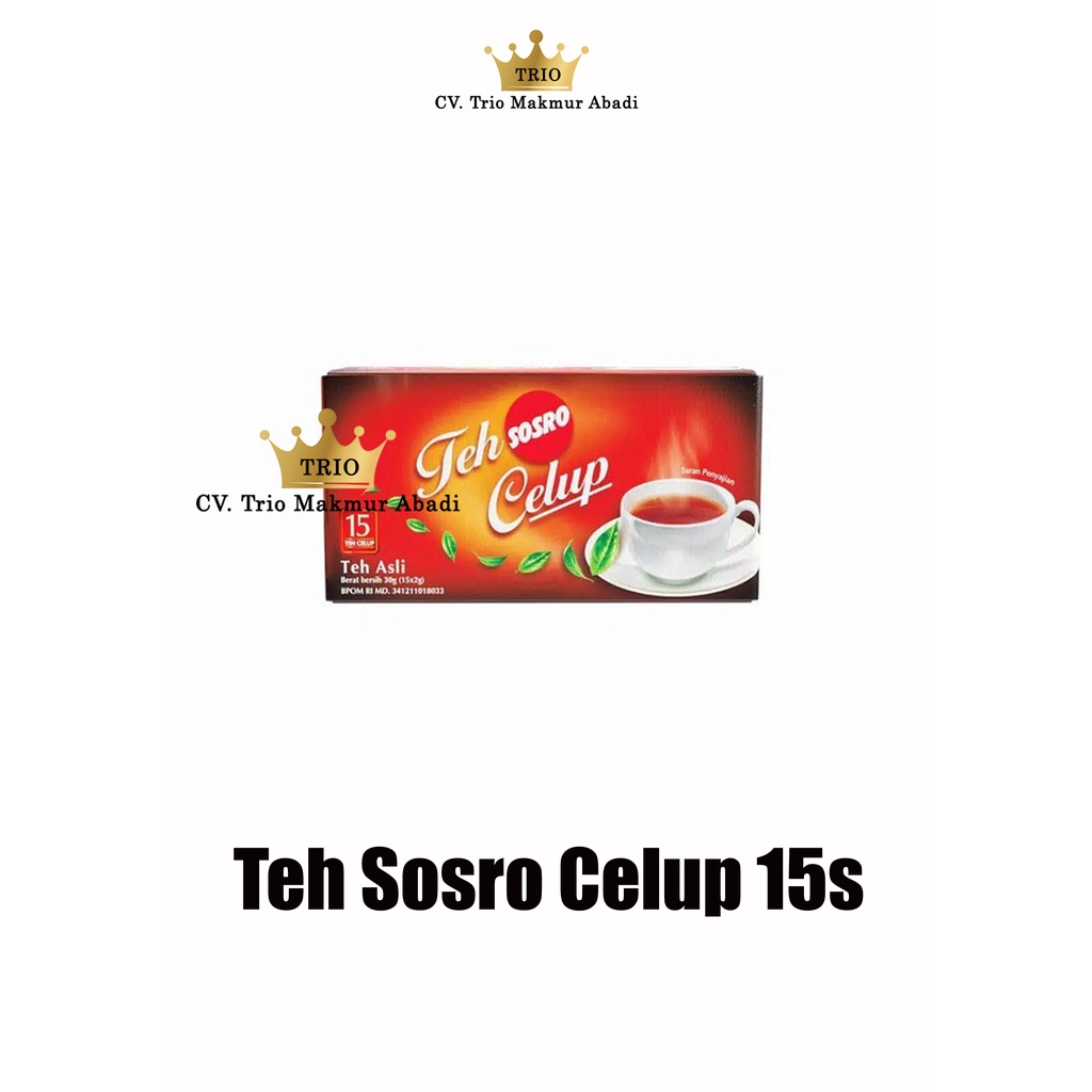 Jual Teh sosro celup 15pcs | Shopee Indonesia