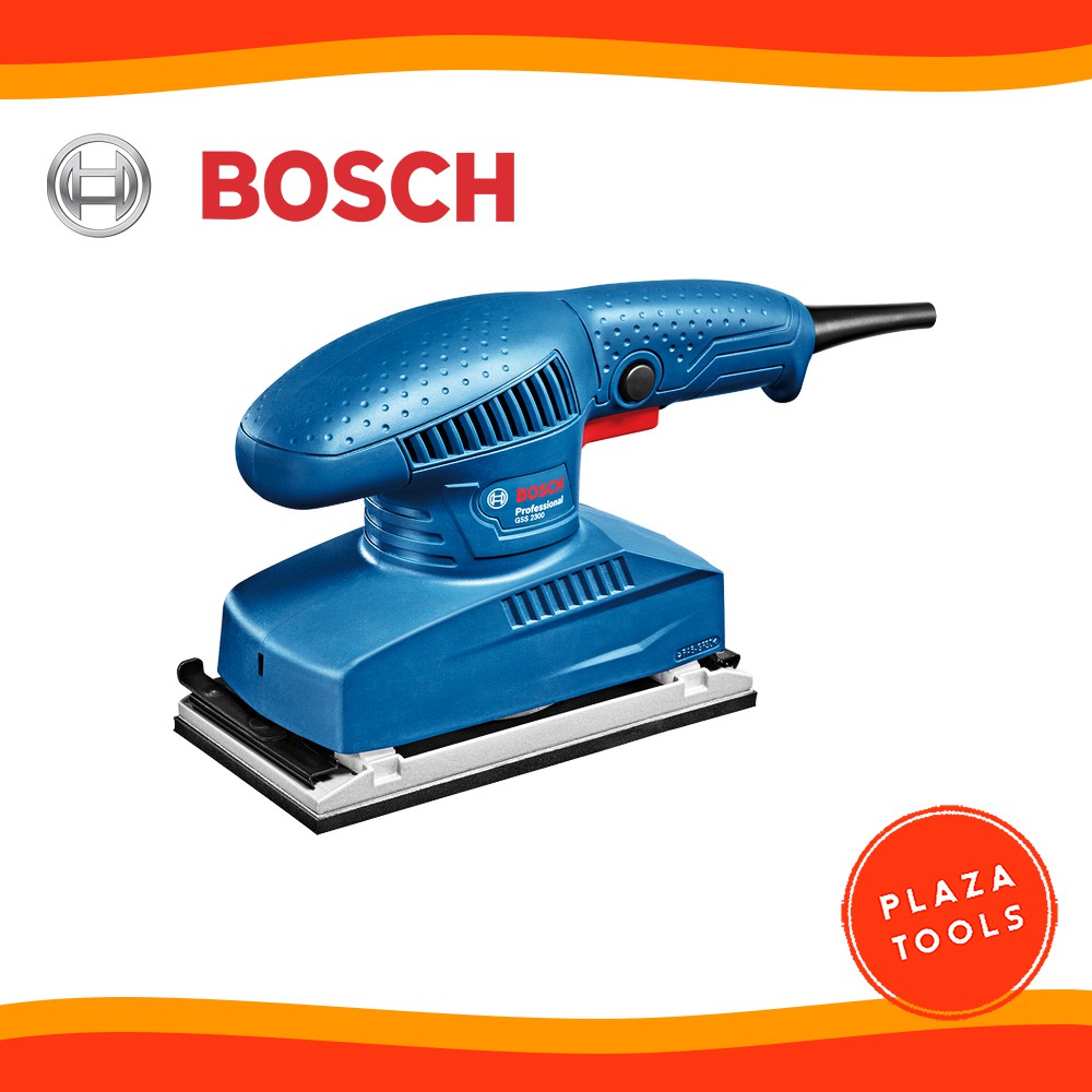 Jual Electric Orbital Sander BOSCH GSS 2300 Mesin Amplas Kayu Finishing ...