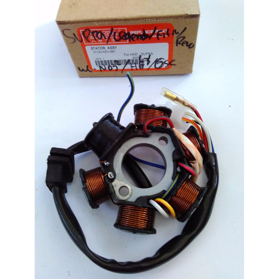 Jual Spul Spull Stator Assy Honda Supra Legenda Revo Fit New Grand Karisma X Absolute Blade Lama ...