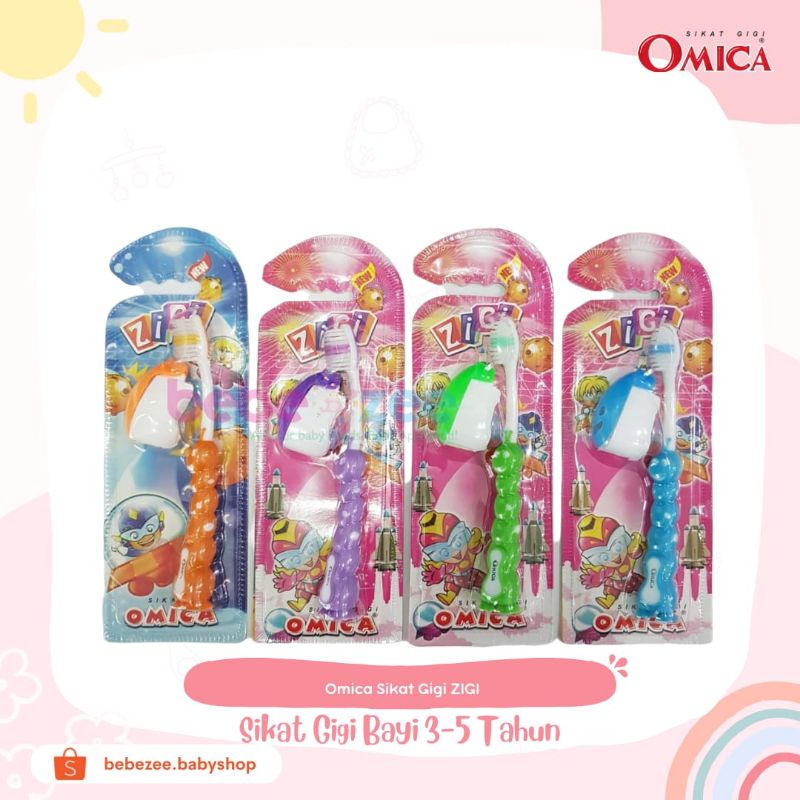 Jual Omica Sikat Gigi Anak 3-5 Tahun | Shopee Indonesia