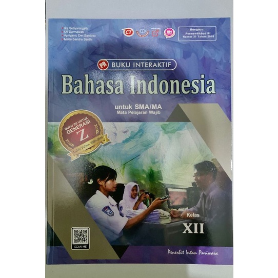 Jual Buku PR/LKS interaktif bahasa indonesia kelas XII,12 (K13 revisi) intan pariwara, 2022 ...