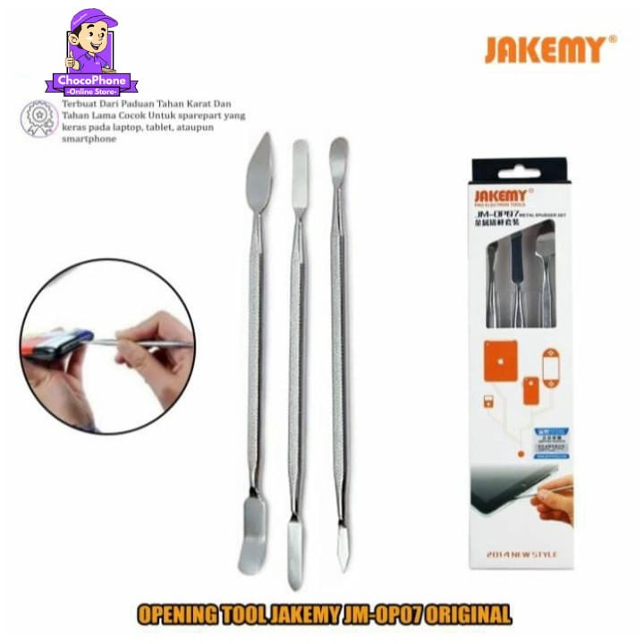 Jual Opening Tool Jakemy JM-OP07 3 in 1 Besi stainless Steel Metal ...