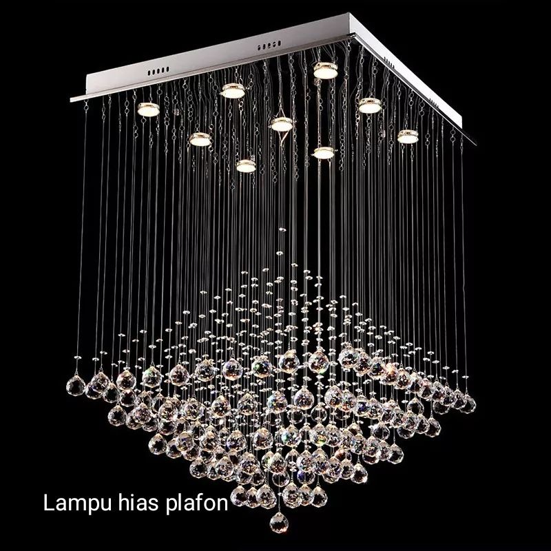 Jual Lampu hias plafon ruang tamu ruang keluarga Lampu void Lampu ...