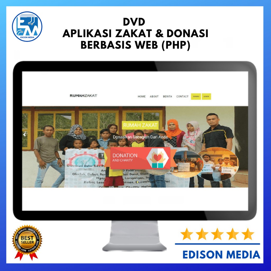 Jual DVD Aplikasi Zakat & Donasi Berbasis Web (PHP) | Shopee Indonesia