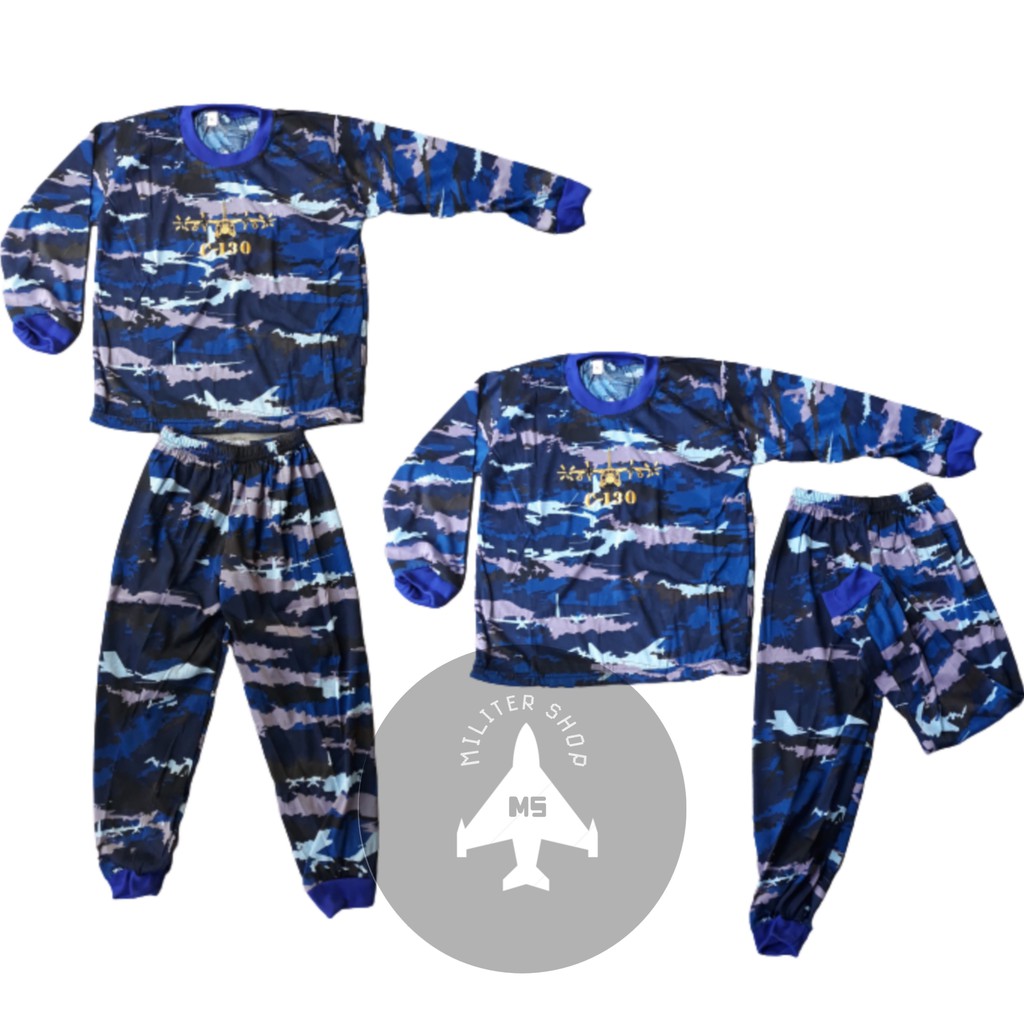 Jual Satu Set Kaos Anak Loreng TNI AU AURI | Shopee Indonesia