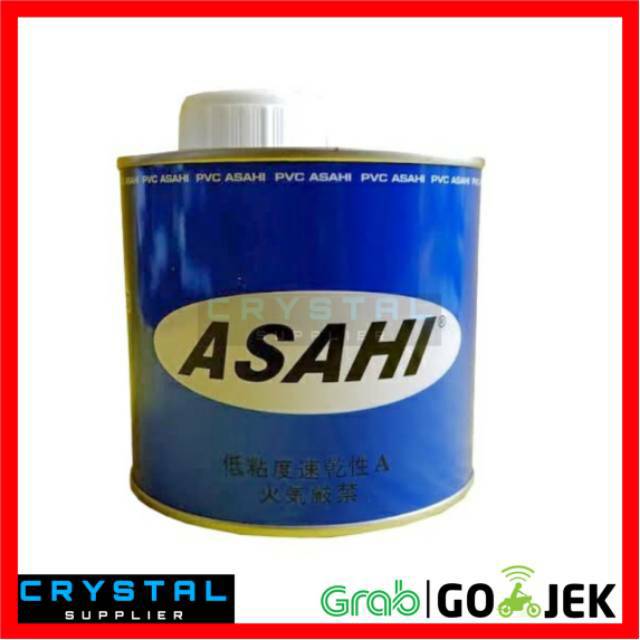 Jual LEM ASAHI KALENG 400 gram / Lem Pipa Paralon PVC Asahi 400 gram ...