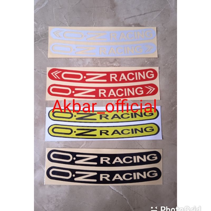 Jual stiker velg oz racing stiker velg daytona takasago | Shopee Indonesia