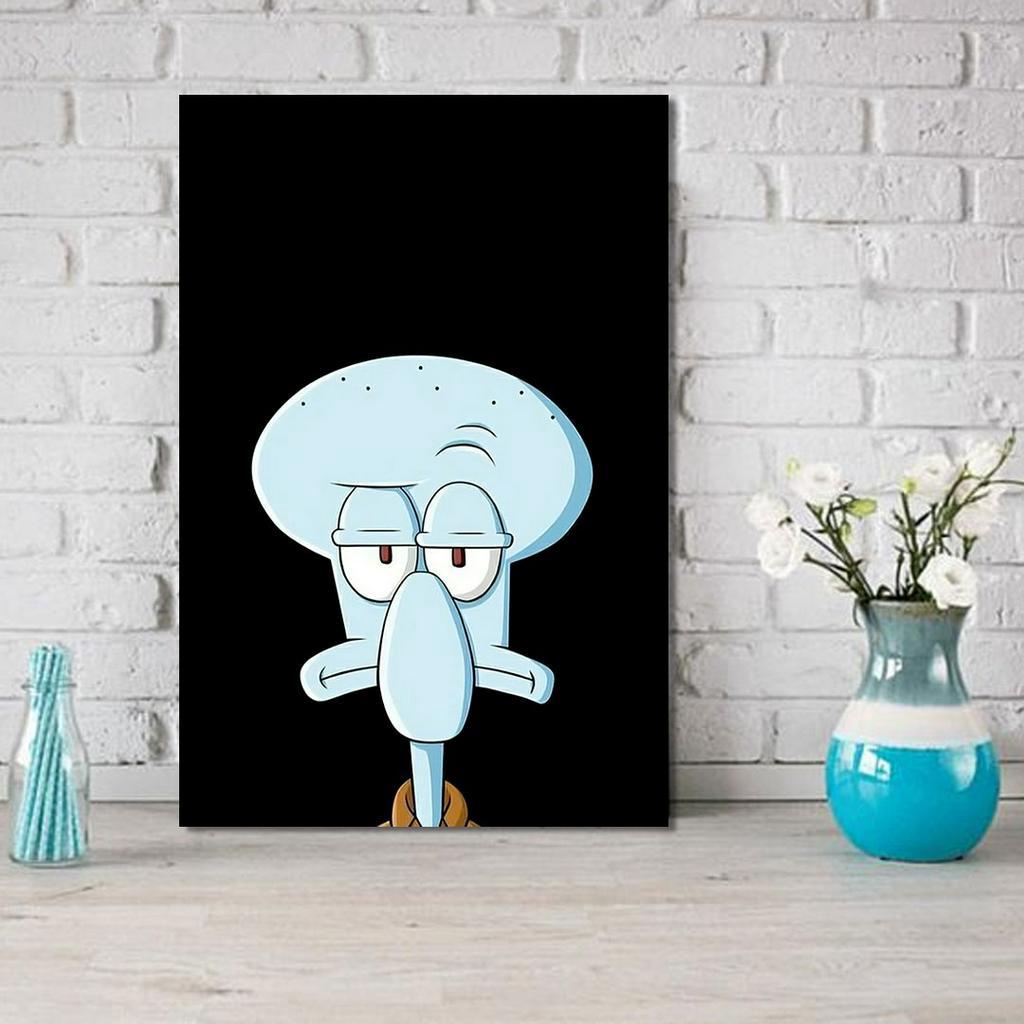 Jual Hiasan Dinding WallCoustem (Lukisan Squidward Quincy Tentacles ...