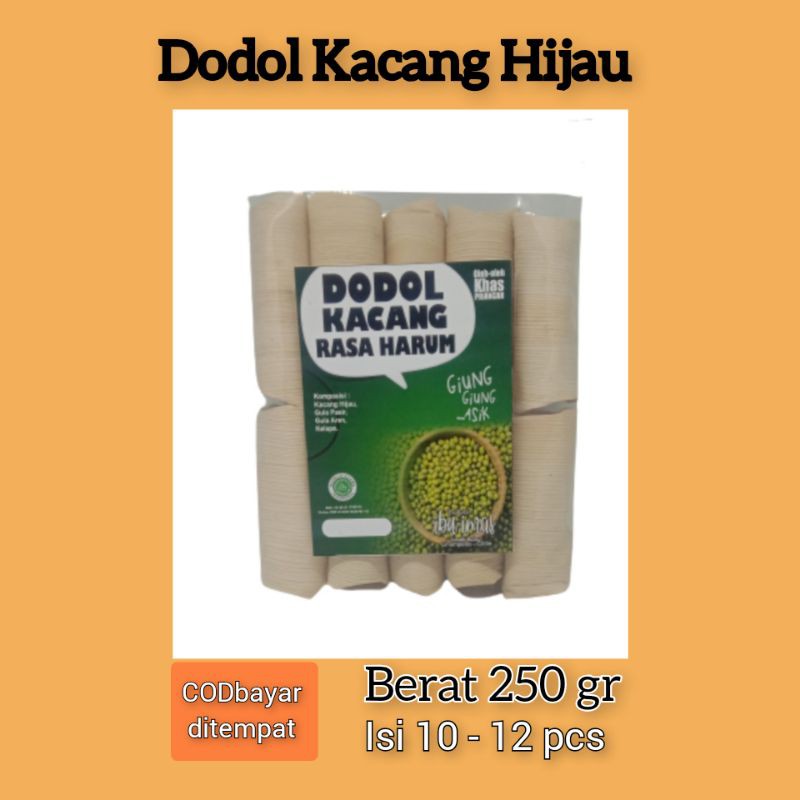 Jual DODOL KACANG IJO WAJIK KACANG MAKANAN KHAS CEMILAN CAMILAN OLEH ...