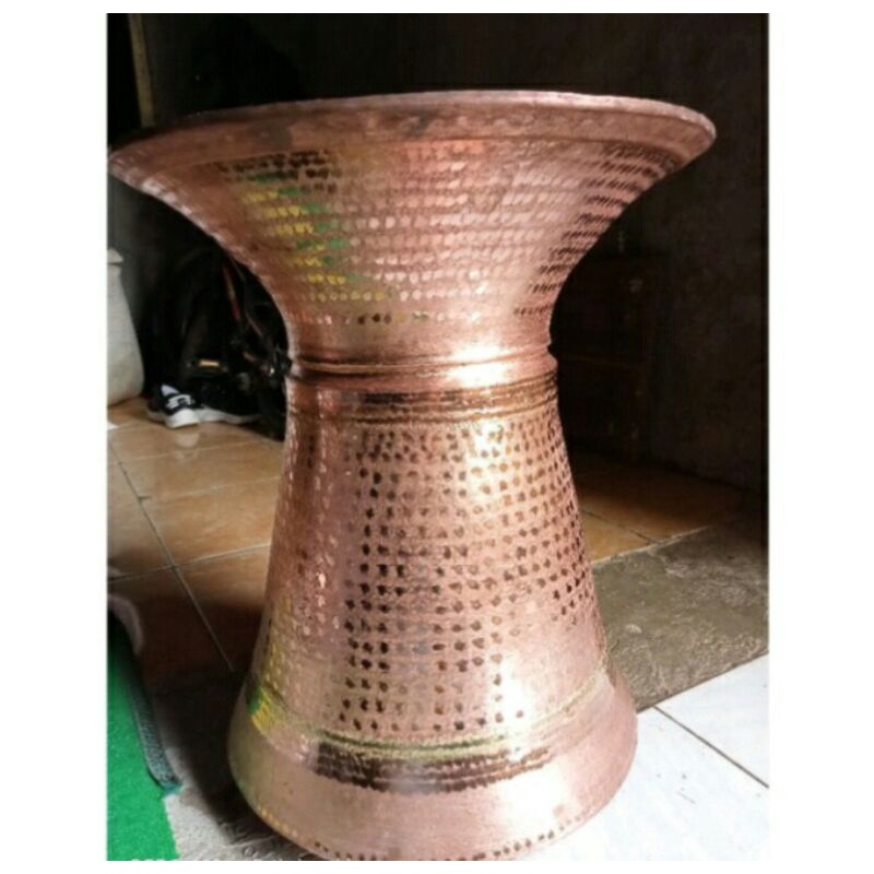 Jual Seeng/langseng tembaga kuno+kukusan bambu uk 30 | Shopee Indonesia