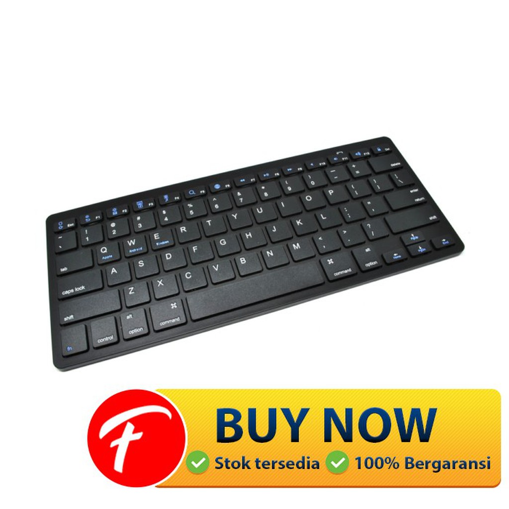 Jual Taffware Ultra Slim Bluetooth Keyboard iOS Android PC - BK3001 ...
