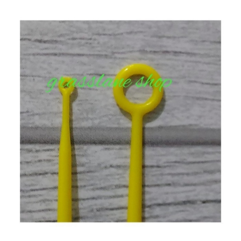 Jual Ose Bulat Disposable Plastik Inoculation Loop 1 + 10 ul eceran ...