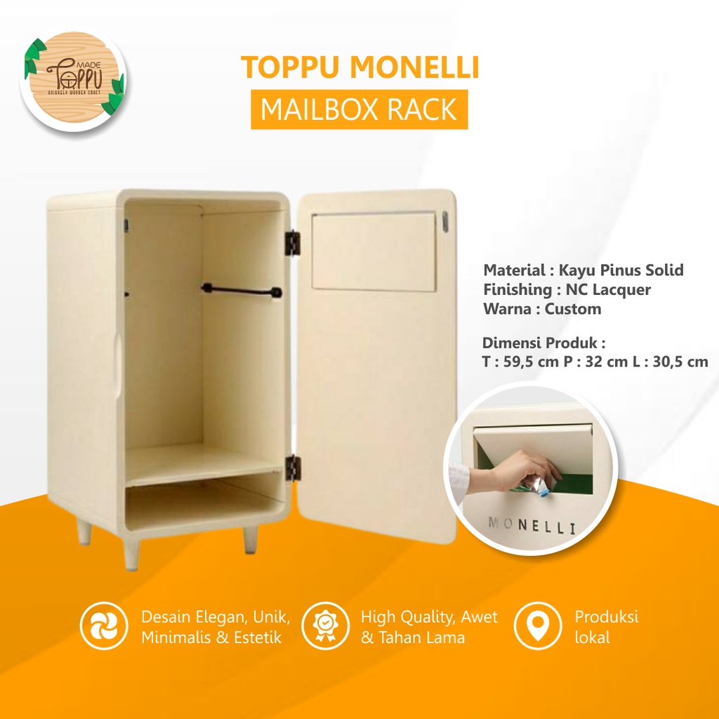 Jual Kotak Box Tempat Rak Storage Surat Penyimpanan Serbaguna Toppu ...