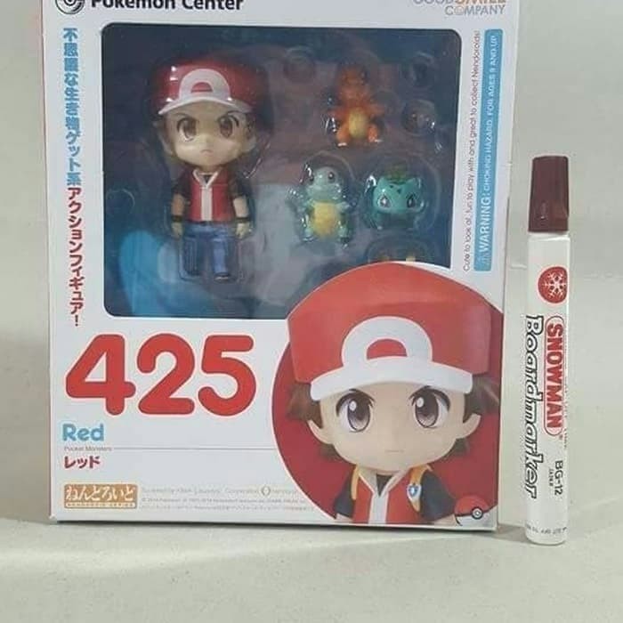 Jual Nendoroid Figure 425 Red Pokemon Limited | Shopee Indonesia