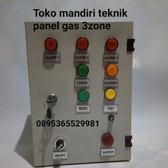 Jual Panel alarm gas sistem 3zone | Shopee Indonesia