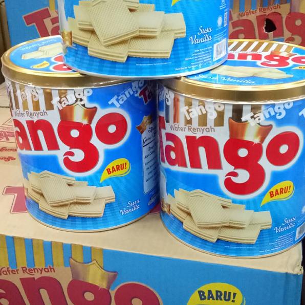 Jual TANGO WAFER VANILA 300GR KARTONAN MURAH (ISI 6 KALENG) | Shopee ...