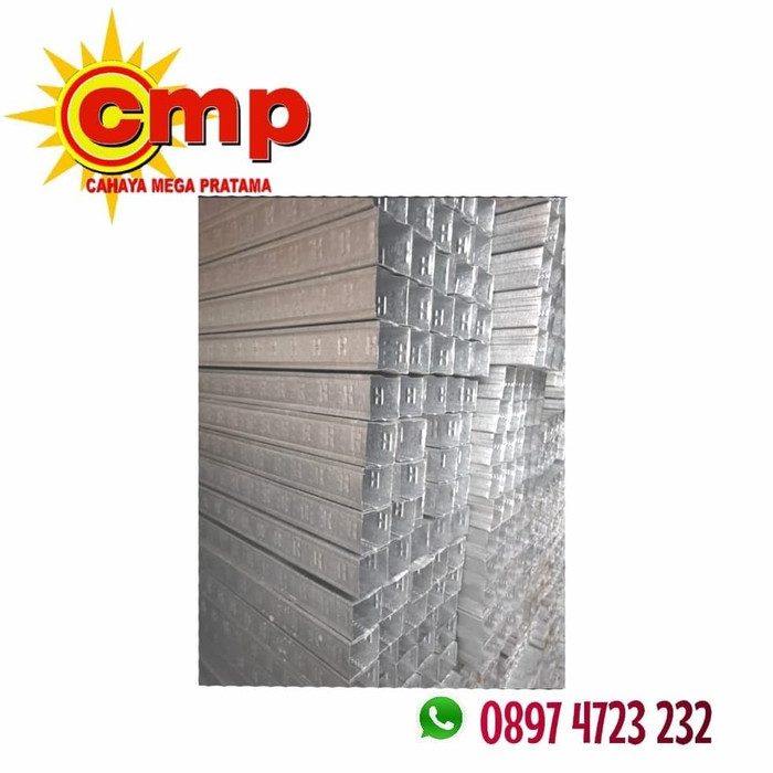 Jual Hollow Hollo Holo Galvalum Profil 4x4 Rangka Plafon Gypsum 0.30mm | Shopee Indonesia