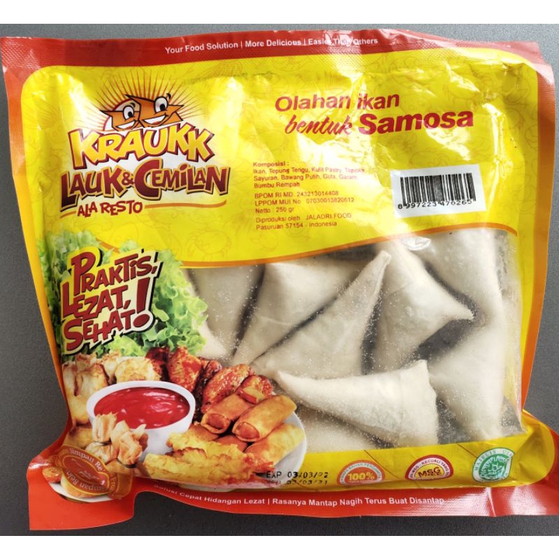 Jual Kraukk Samosa 250gr | Shopee Indonesia