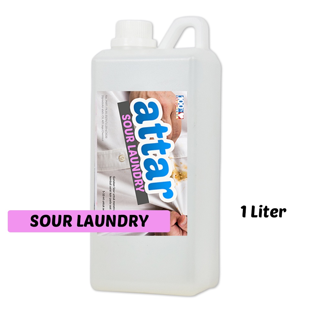Jual SOUR LAUNDRY Attar 1 Liter - pH Neutralizer Cair, Penetral Basa | Shopee Indonesia