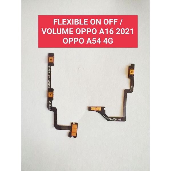 Jual FLEXIBLE ON OFF VOLUME OPPO A16 2021 OPPO A54 4G FLEXIBLE ON OFF VOLUME COMPATIBLE FOR FLEX ...