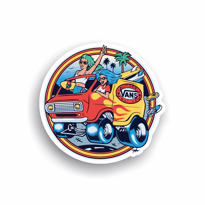 Jual Stiker Vans / Sticker Vans | Shopee Indonesia