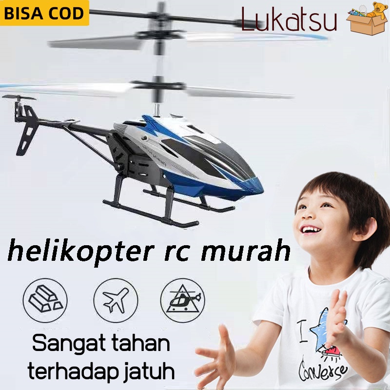 Jual RC Helikopter RC Pesawat Mainan Helikopter Model RC Mainan Anak ...
