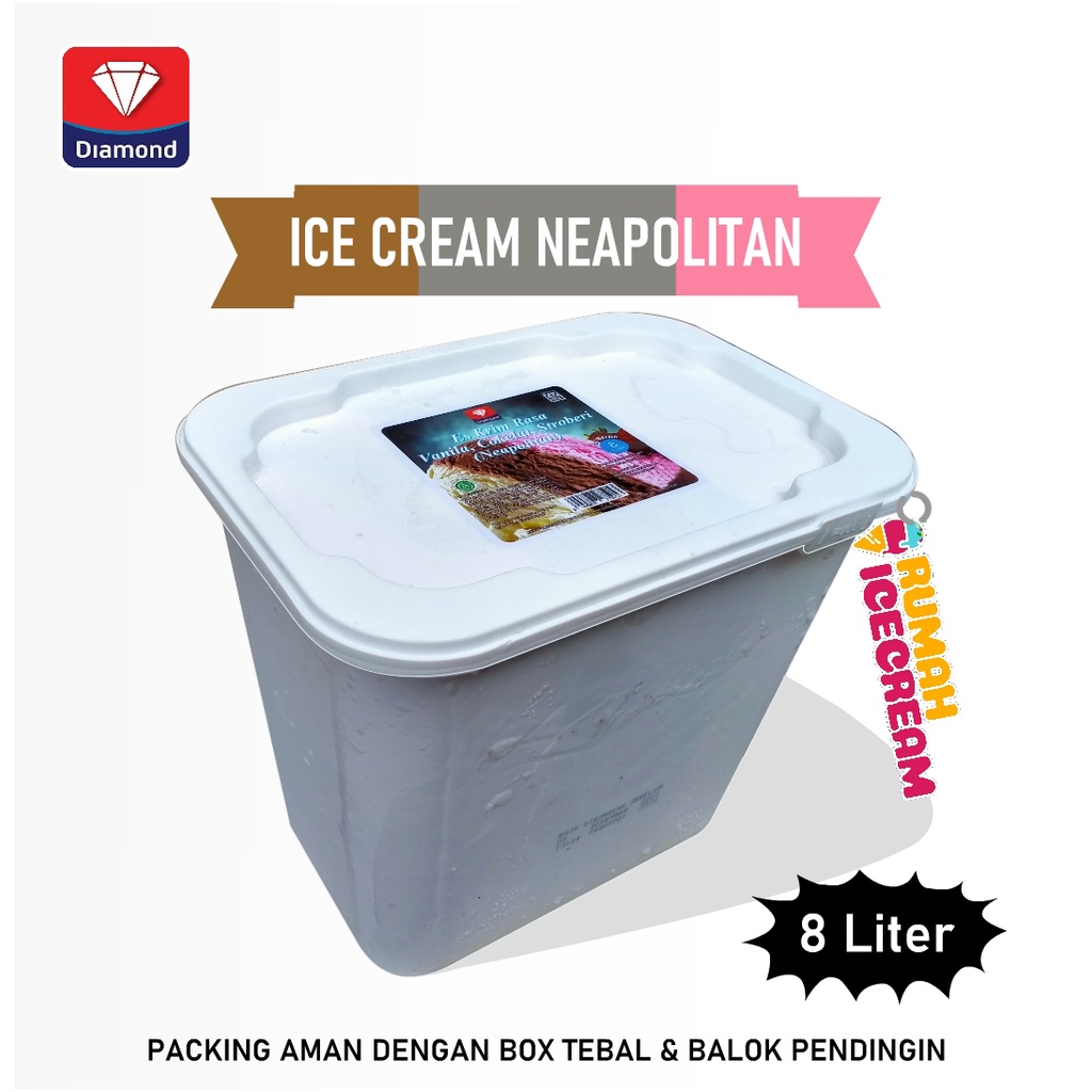 Jual Es Krim Diamond 8L | Shopee Indonesia