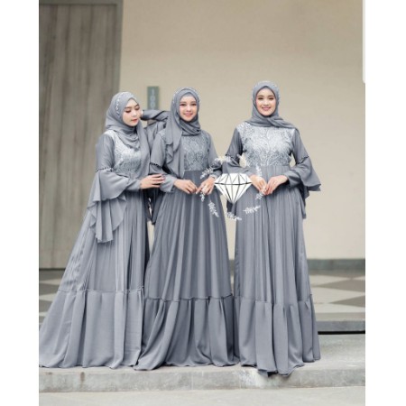 Jual Busana Muslim Gamis Murah Gaun Pesta Muslimah Baju Pesta Wanita Kondangan Mewah jelita ...