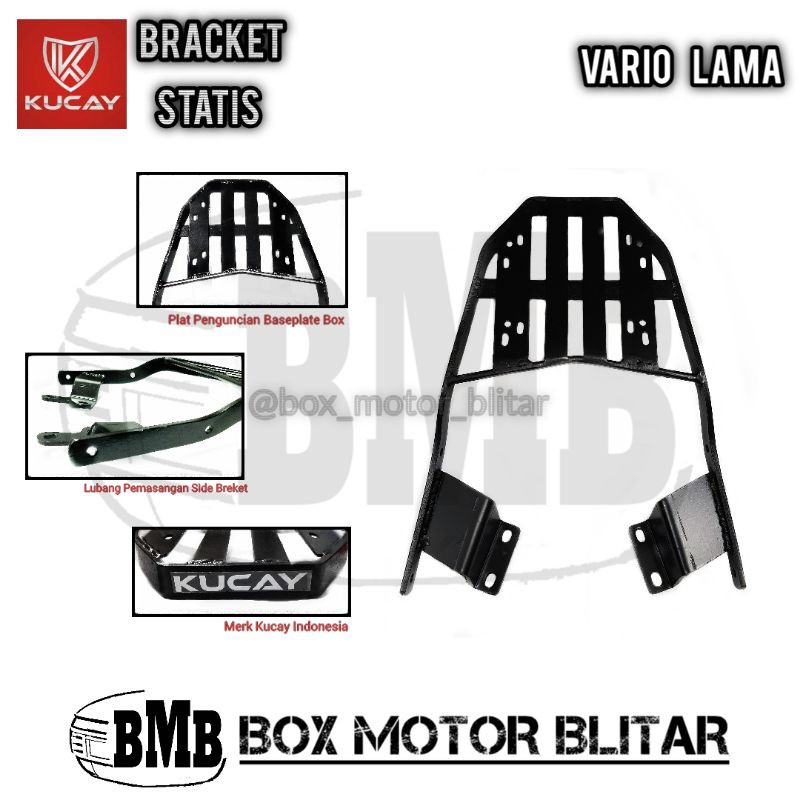 Jual Breket / Bracket / Behel / Dudukan Box Motor Kucay Statis Honda ...